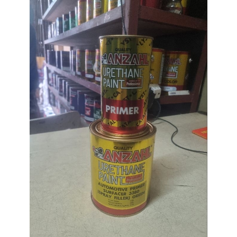 Anzahl Primer Surfacer Green (3380) (Spray Filler) w/ Catalyst 1 Liter ...