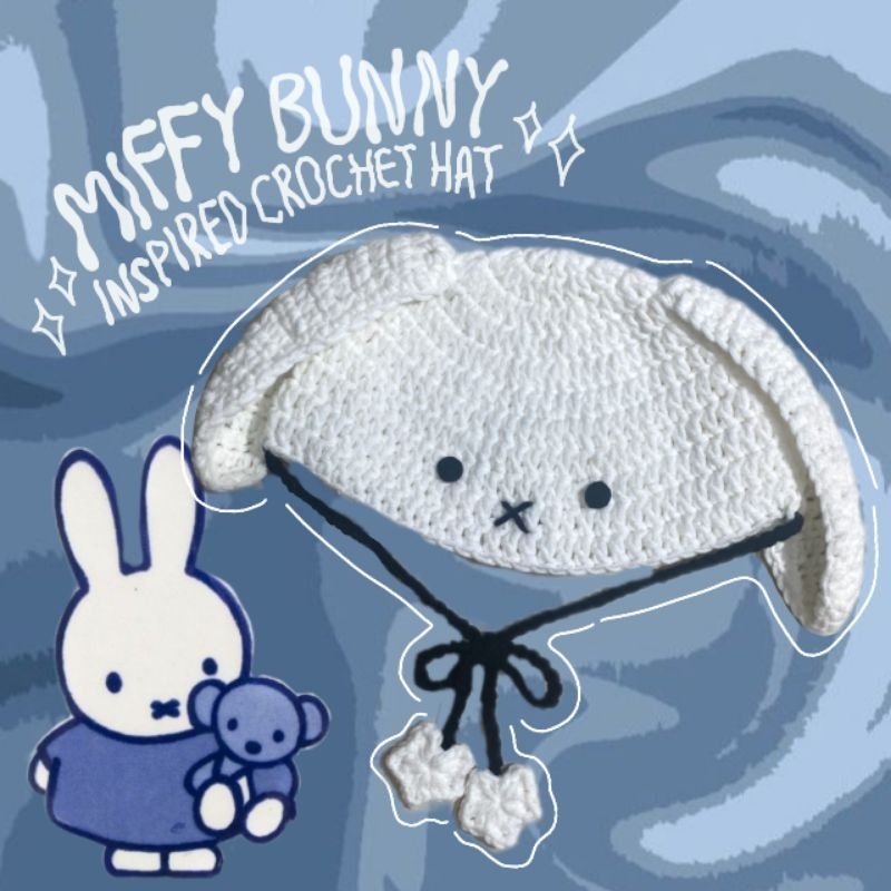 Miffy and Friends "MIFFY THE BUNNY" Inspired Crochet Hat by Kraanchii ...