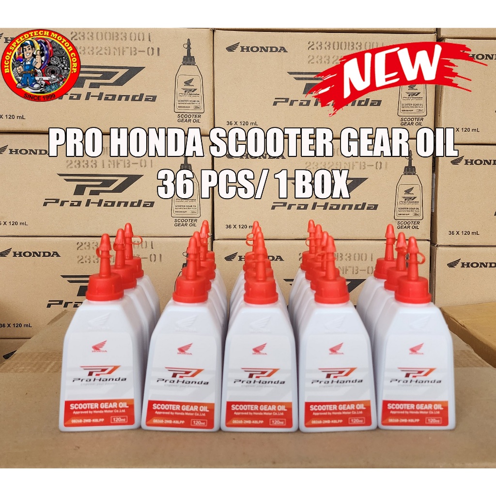 PRO HONDA SCOOTER GEAR OIL 36 PCS/ 1 BOX (HPI) (GENUINE: 08268-2MB ...