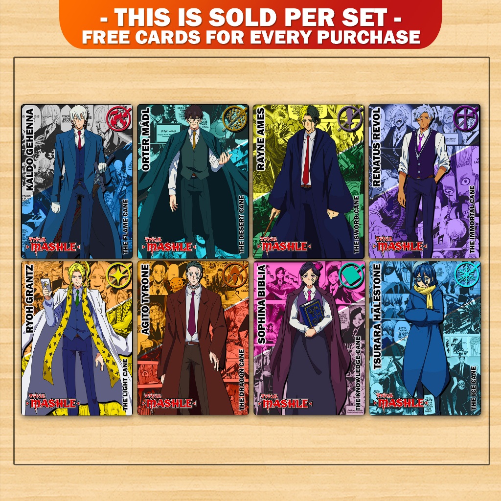 Mashle - Divine Visionaries Photocard - [SOLD PER SET] | Shopee Philippines