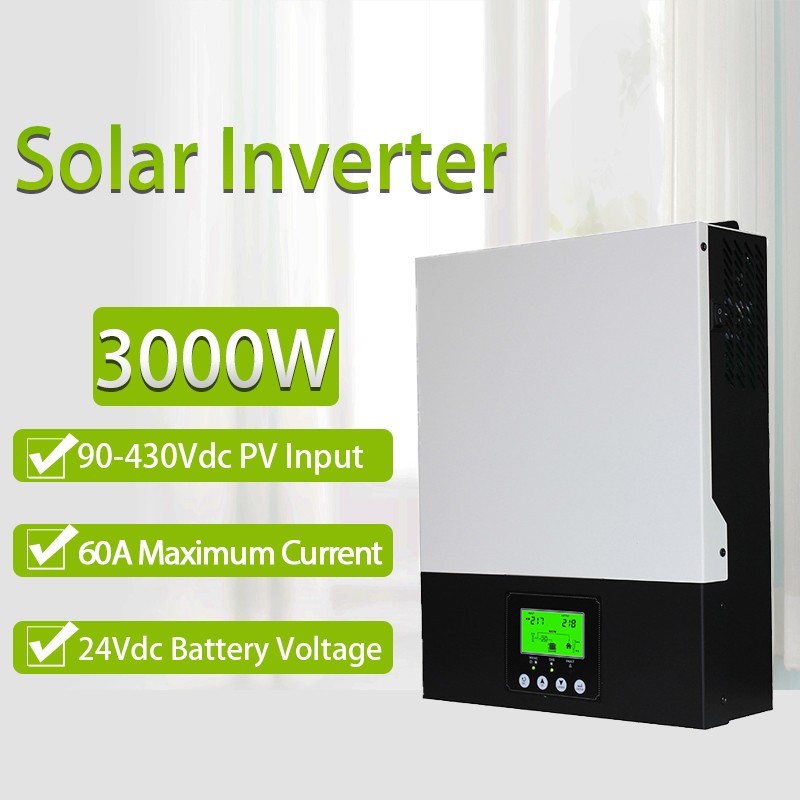 3KW Hybrid Solar Inverter 230Vac PV Max 450Vdc For Solar Panel,Pure ...