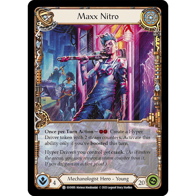 FAB Singles Maxx Nitro // Symbiosis Shot Token - Bright Lights (EVO ...