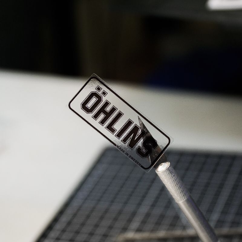 OHLINS Transparent Sticker Set (1set per shock) | Shopee Philippines