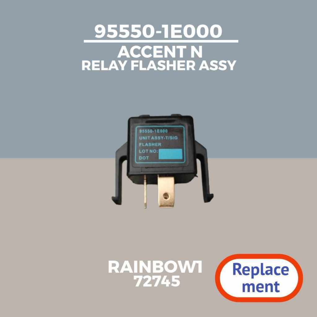 RELAY FLASHER ASSY for HYUNDAI ACCENT N [REPLACEMENT] Part #;95550 ...