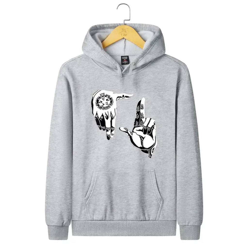 HOODIE JACKET WITHOUT ZIPPER 80% FABRIC COTTON ( not thicker nor ...