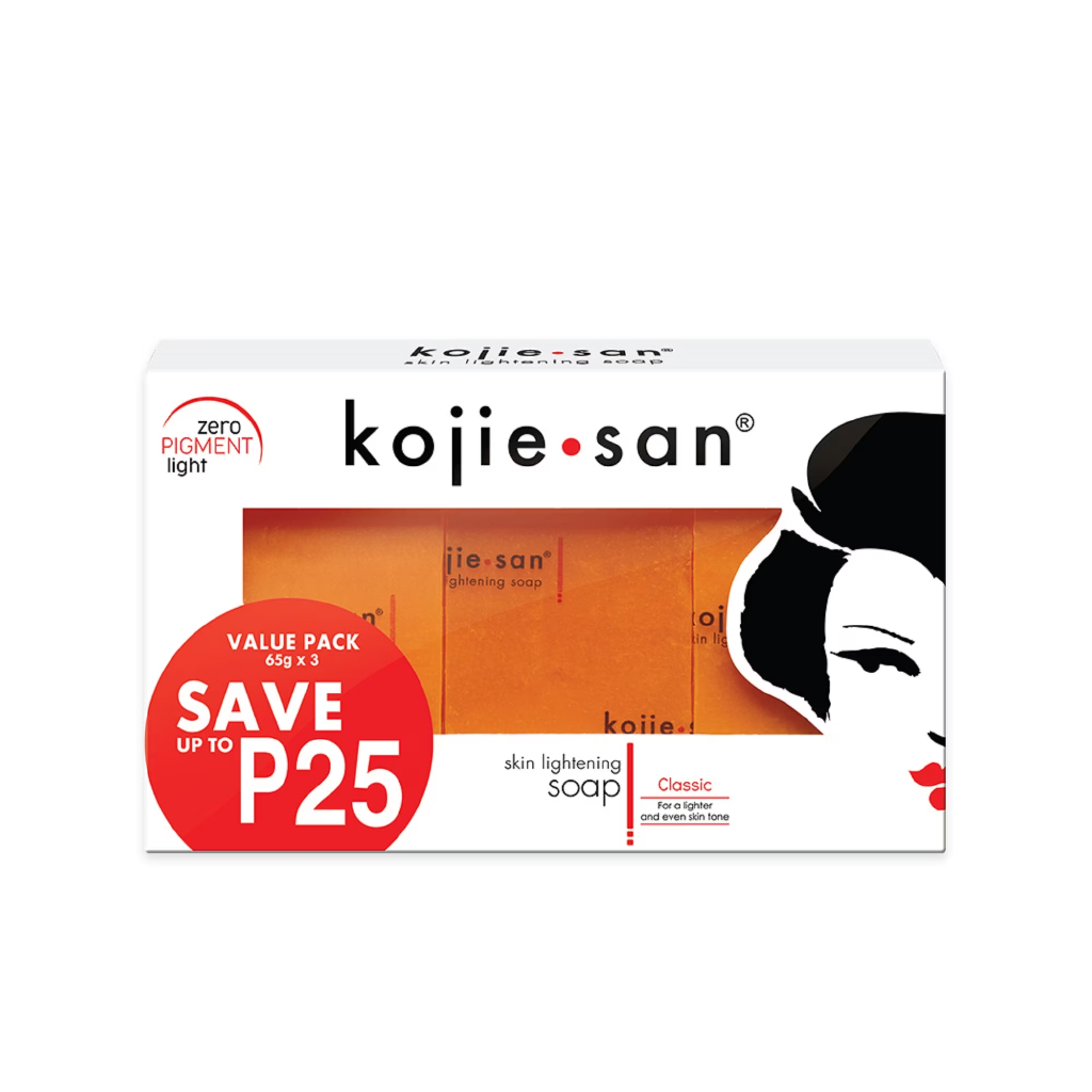 Kojie San Skin Lightening Kojic Acid Soap - 65gx3 | Shopee Philippines