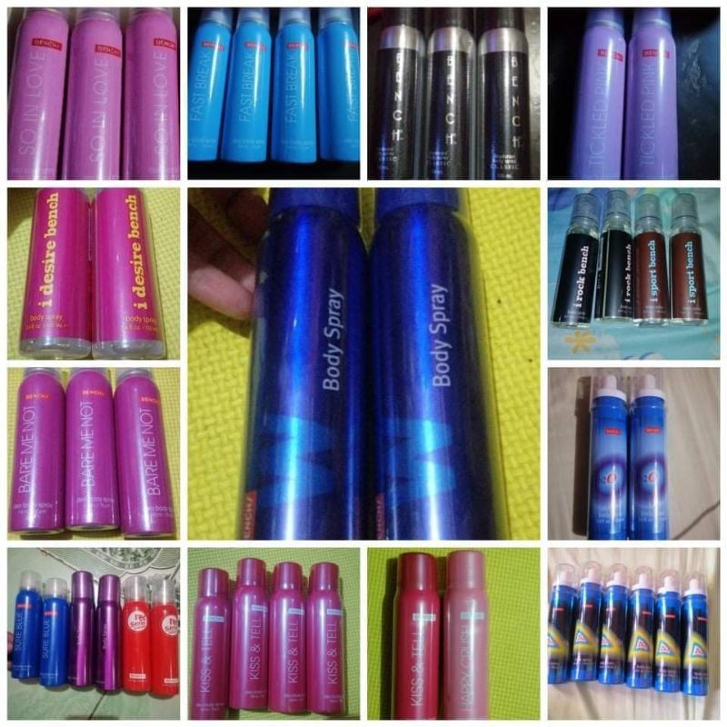 BENCH PERFUMES 100ML | Shopee Philippines