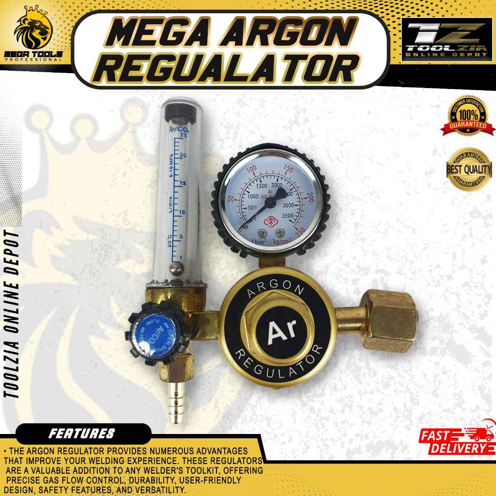 MEGA Argon Regulator for TIG Welding | Shopee Philippines