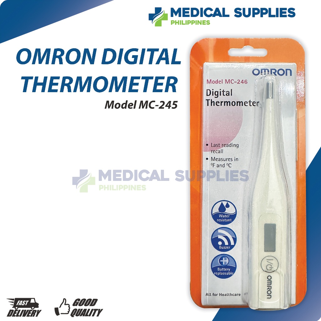 OMRON Digital Thermometer | MC-246 Pencil-type Digital Thermomete | Shopee Philippines