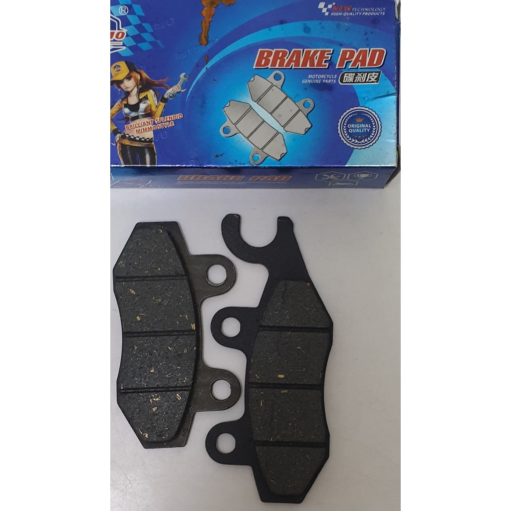 BRAKE PADS SUZUKI SMASH 110/ 115/ Kawasaki Fury 125/ FRONT C-CA250-M009 ...