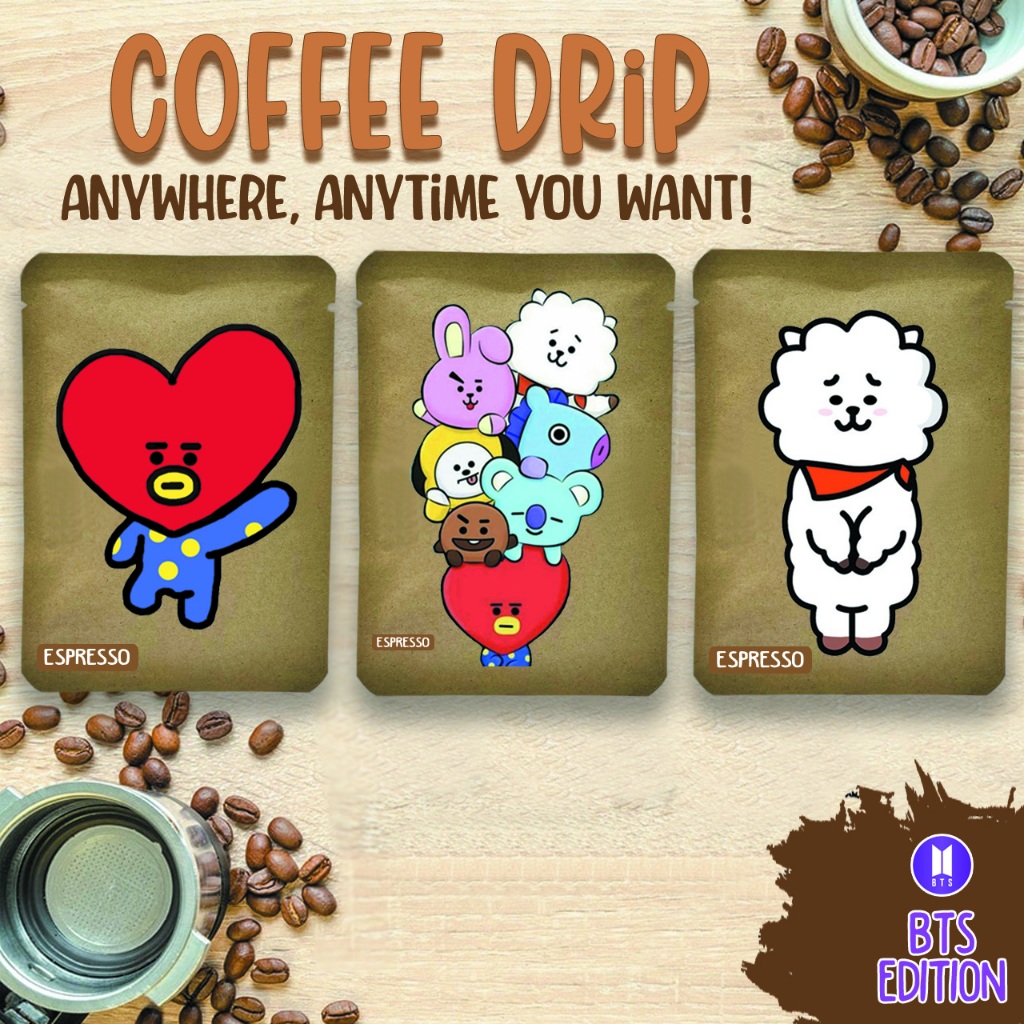 Drip Coffee BTS Edition | Shopee Philippines
