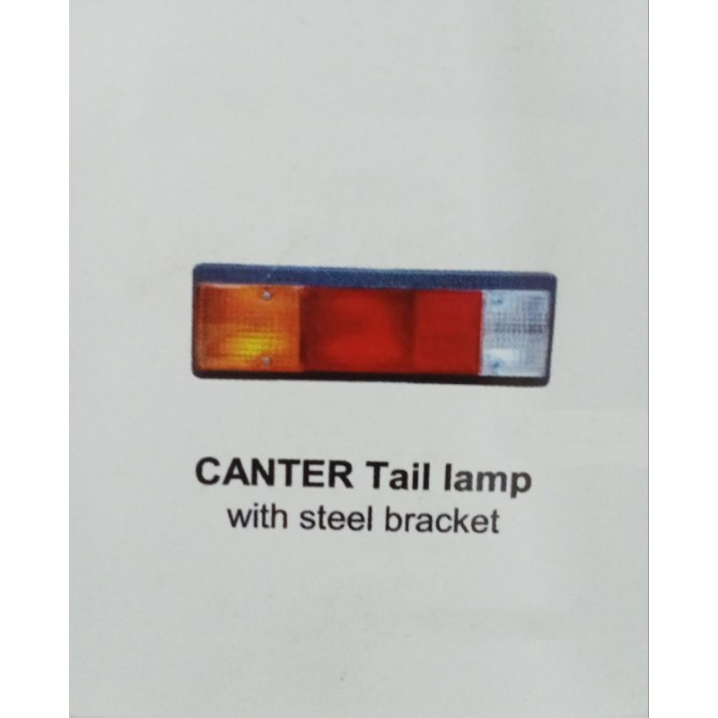 tailight/tailamp Fuso canter (makitid) with steel bracket | Shopee ...