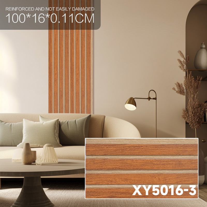 Solid Wood Panel Board Grille Design PVC Background fluted wall panel ...