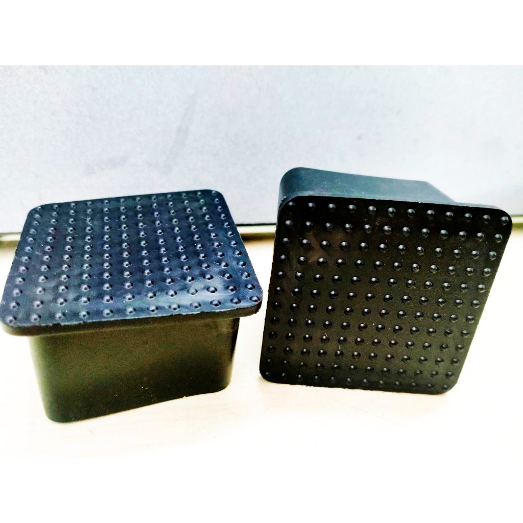 Rubber Footing Square Tubular Cover for Furnitures Chair Table Feet End ...