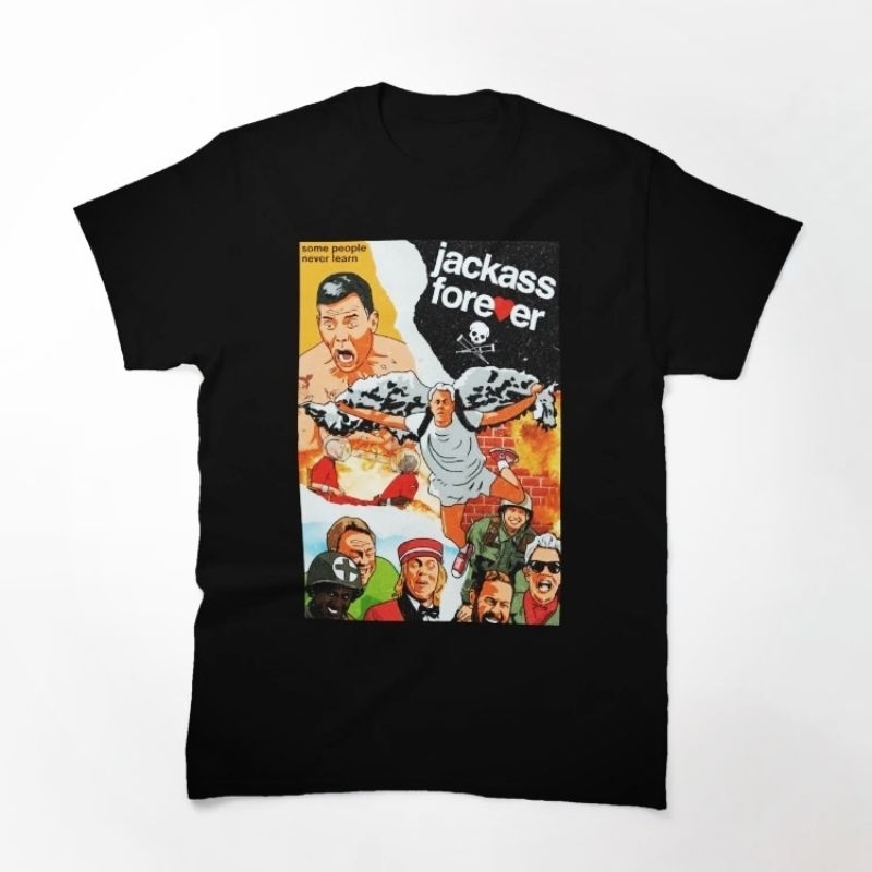 Vintage inspired tshirts - Jackass forever (graphic tee's) | Shopee ...