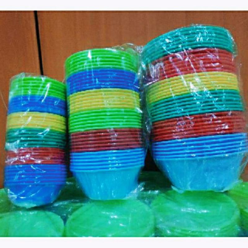 24pcs Plastic Puto Molder Puto Cups Moulder | Shopee Philippines