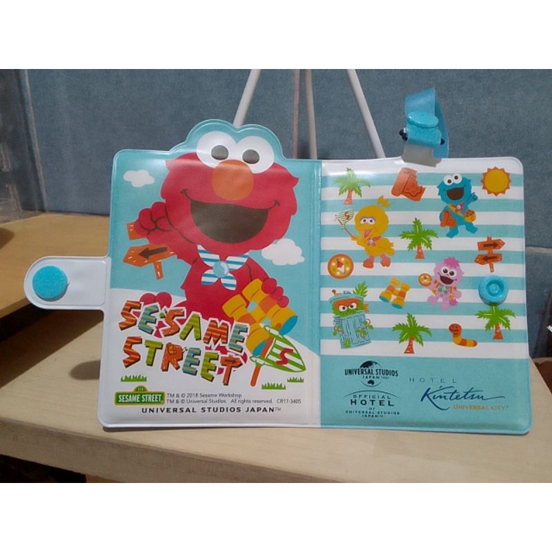 Sesame st Elmo ID holder PVC plastic | Shopee Philippines