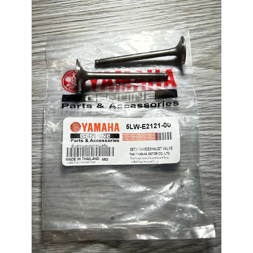 YAMAHA EXHAUST VALVE SET INTAKE MIO SPORTY/SOUL CARB/ 5LW-E2121-00 MADE ...
