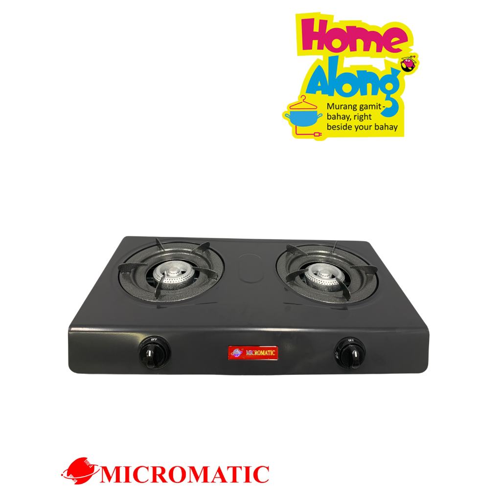 MICROMATIC GAS STOVE DOUBLE BURNER | Shopee Philippines