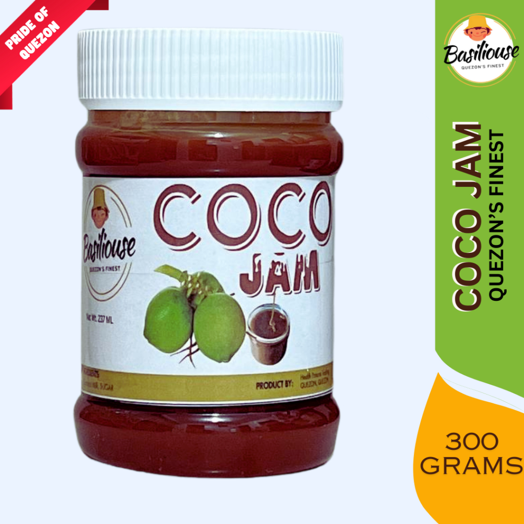 Coco Jam by Basiliouse from Quezon (300 g) | Shopee Philippines