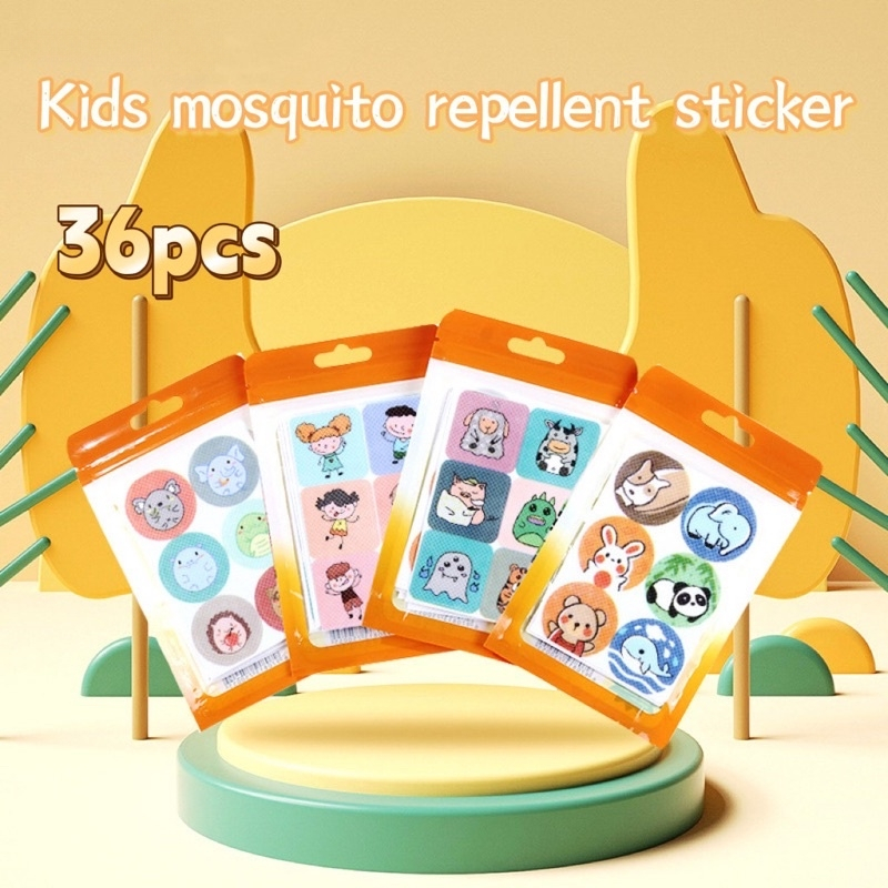 36pcs in 1 Anti-mosquito Sticker Baby Stickers Repellent Patches ...