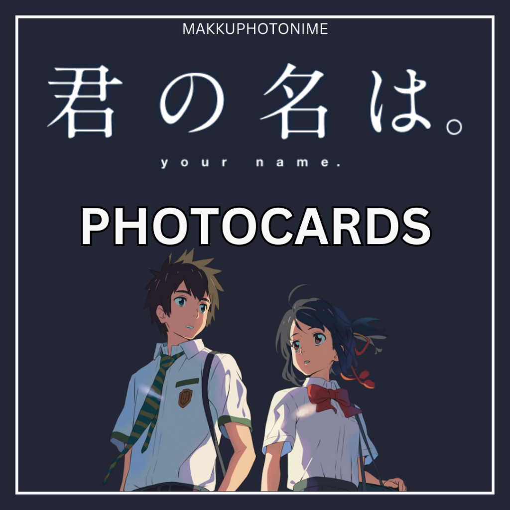 Your Name Anime Photocards v1 | Shopee Philippines