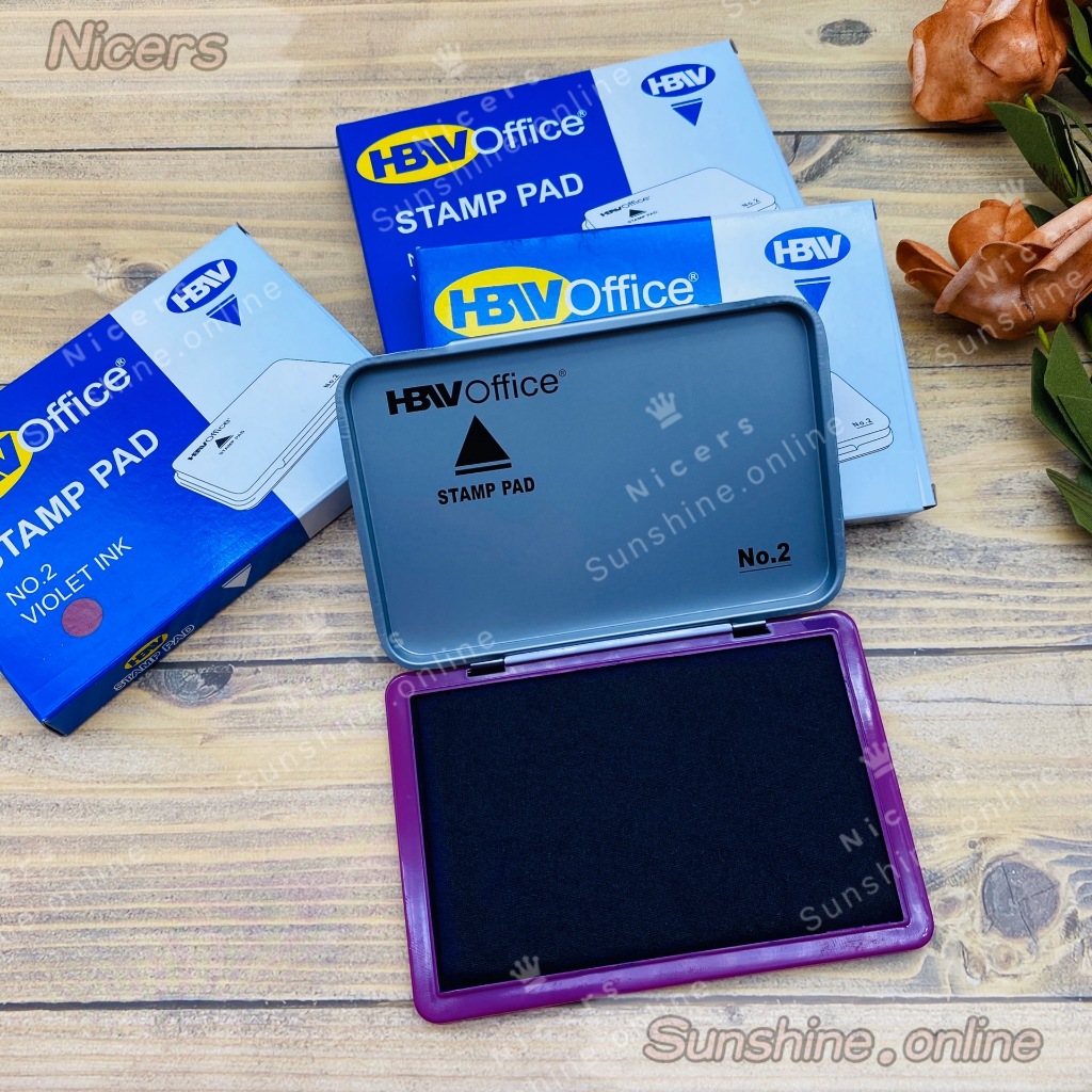HBW Stamp Pad #2 SPD-10102 Size MEDIUM | Shopee Philippines