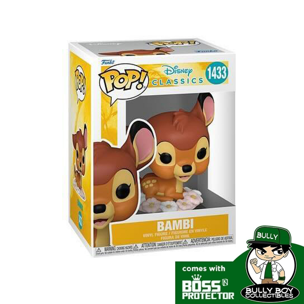 Funko POP! Disney: Disney Classics Bambi 2 - Bambi 1433 With Boss ...