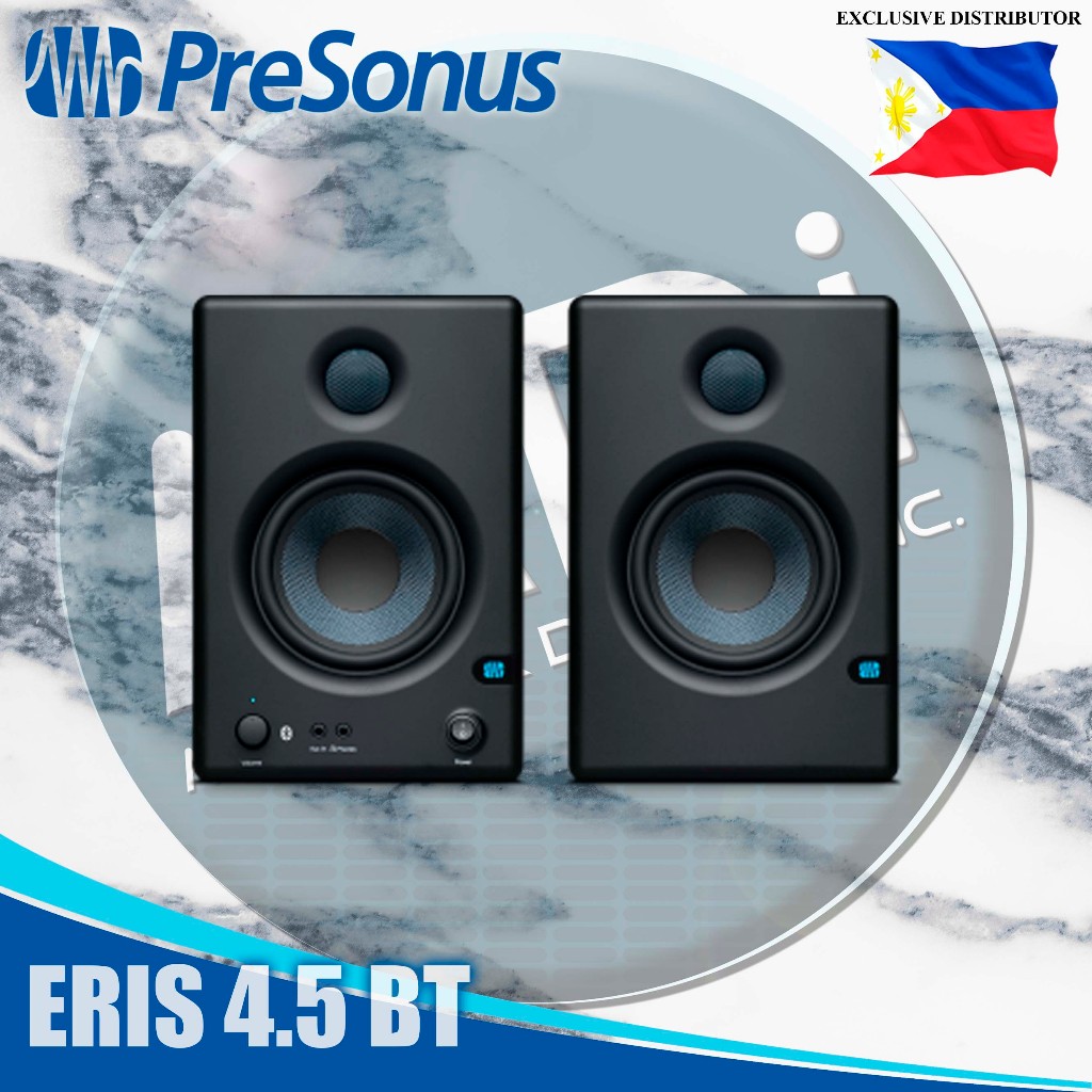 PreSonus Eris 4.5BT Studio Monitors With Bluetooth (Pair Left and Right ...