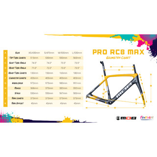 MOB Pro RC8 Max Road Carbon Bicycle Frame | Shopee Philippines