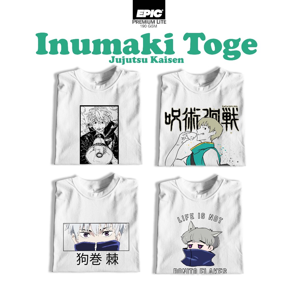 Premium Lite - INUMAKI TOGE - JUJUTSU KAISEN - Minimal Tees (Epic ...
