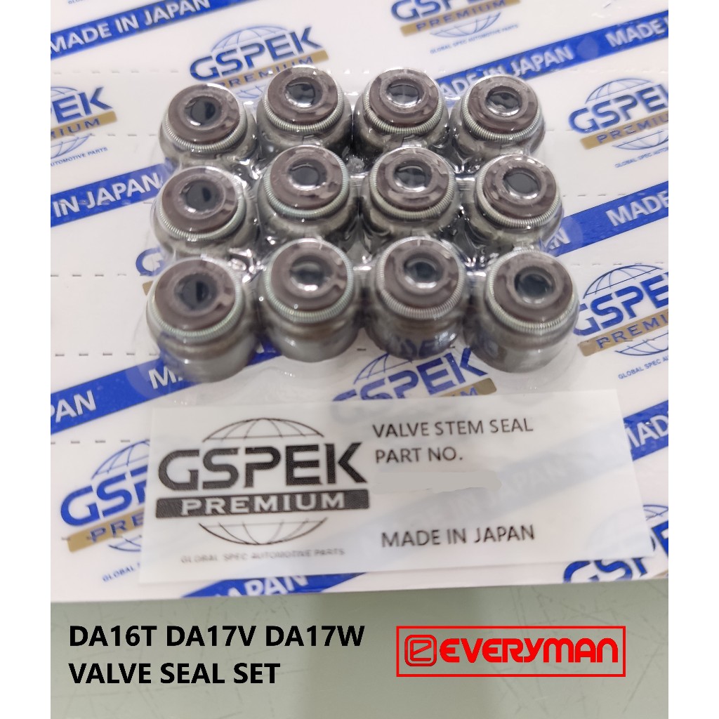 SUZUKI CARRY EVERY DA16T / DA17V / DA17W VALVE SEAL SET | Shopee Philippines