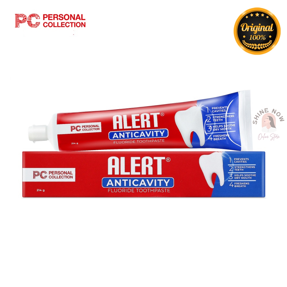 Personal Collection Alert Anticavity Fluoride Toothpaste - Deep Clean ...