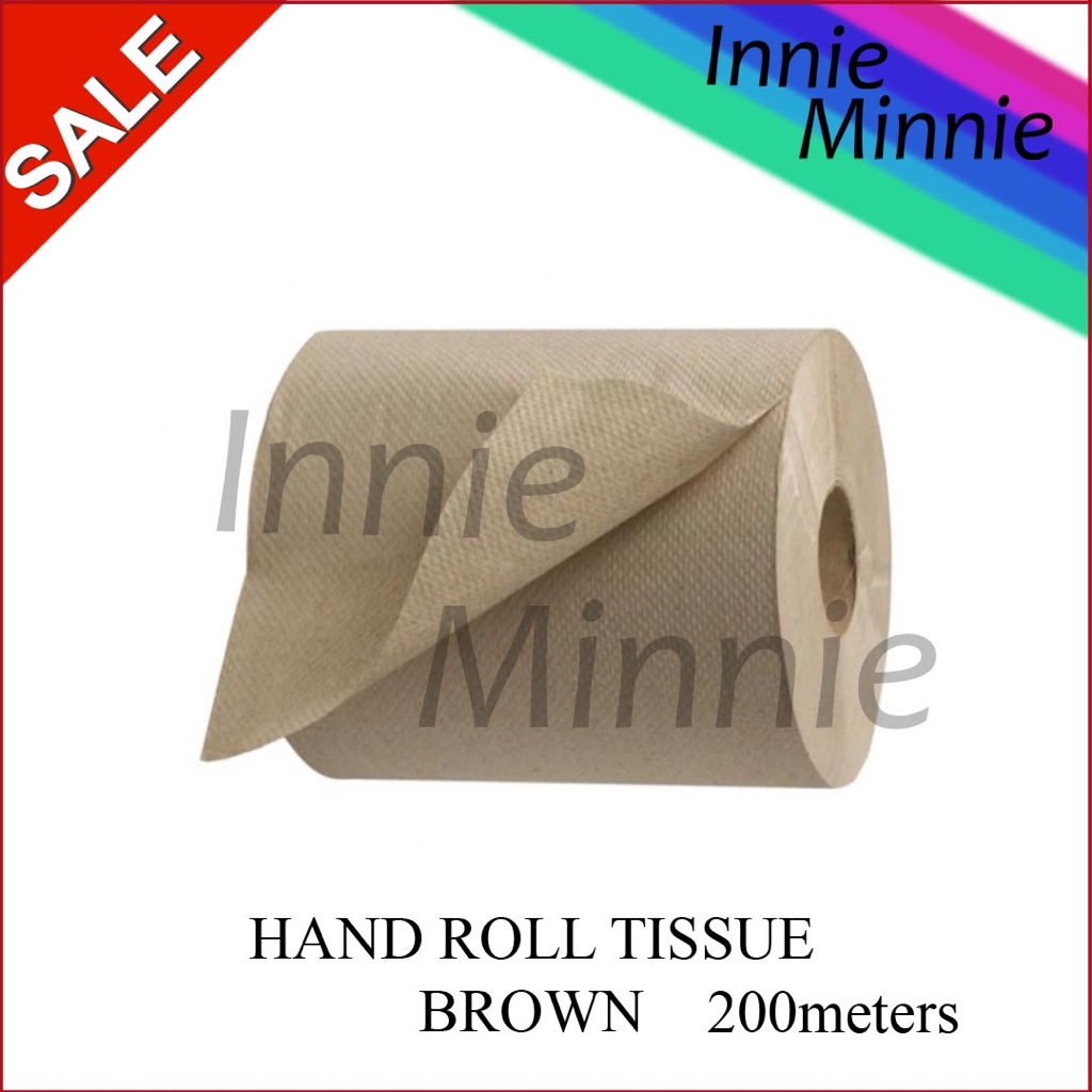HRT Hand Roll Tissue BROWN | Shopee Philippines