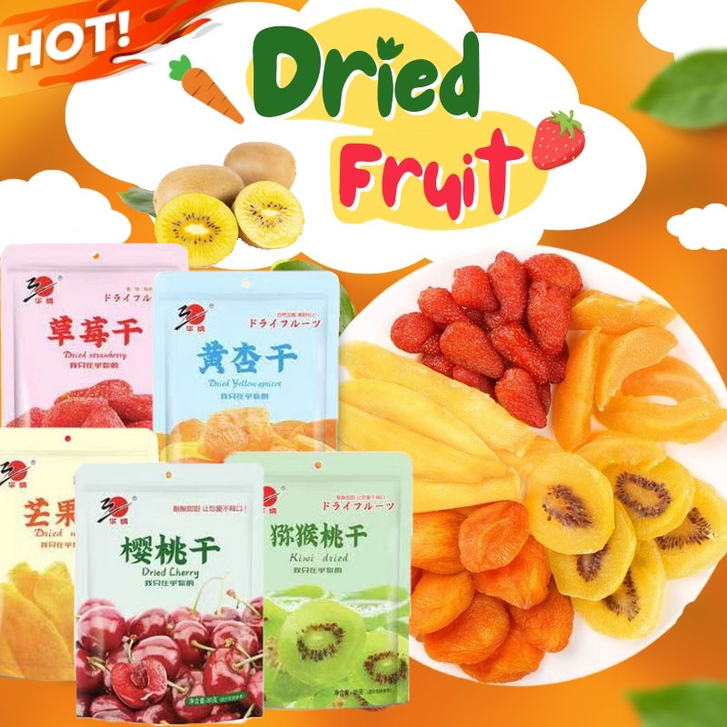 Picky Soft Dried Mixed Fruits 100% Organic Strawberry Mango Kiwi ...