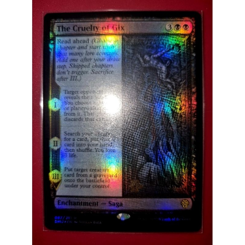 The Cruelty of Gix DMU (PR Foil/Nonfoil) | Shopee Philippines