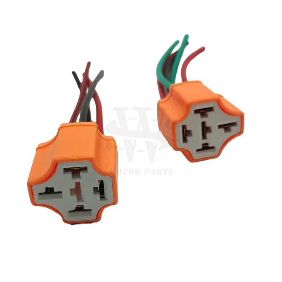 Car Universal 4 Pin and 5 Pin Horn Relay Socket 12V 1pc | Shopee ...