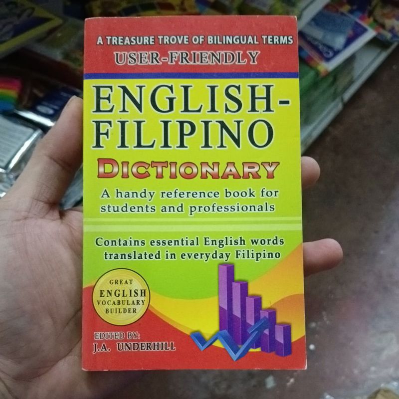 ENGLISH FILIPINO DICTIONARY PD-033 | Shopee Philippines