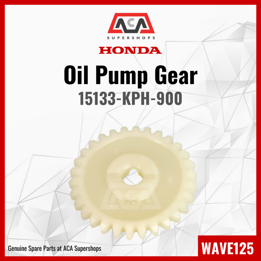 Original OiL pump Gear for Honda Wave 125 (15133-KPH-900) | Shopee ...
