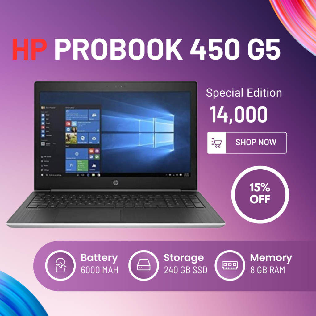 HP ProBook 450 G5 Notebook | Shopee Philippines