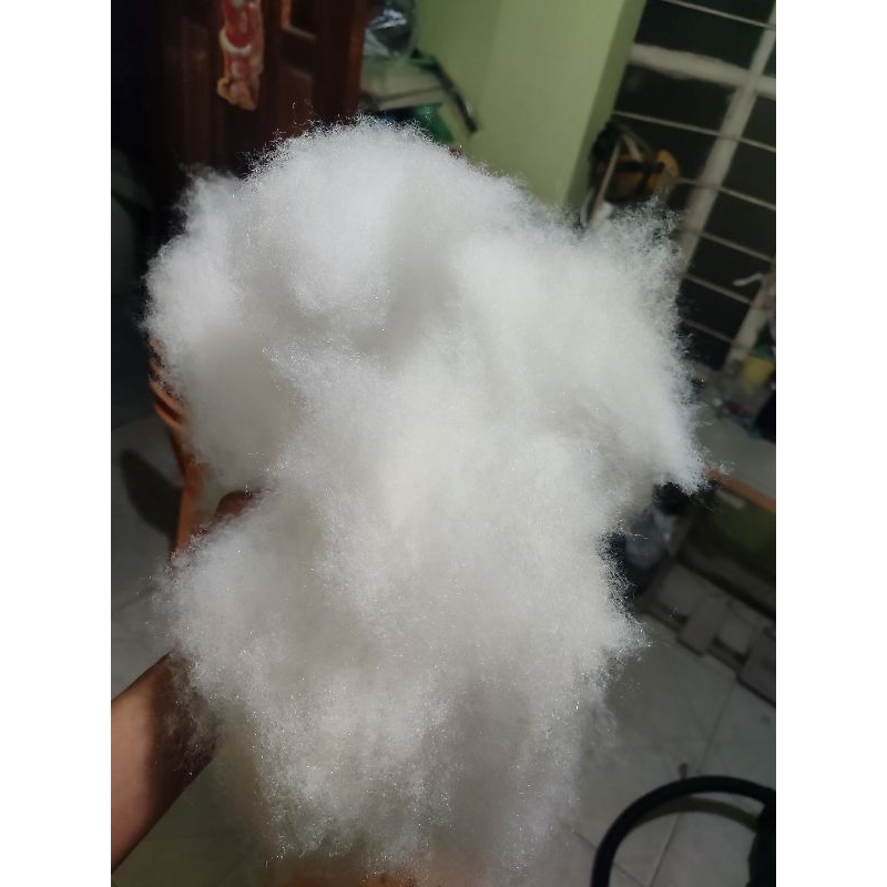 EEJ PILLOW'S FIBERFILL PREMIUM+ GRADE 1/2kg & 1 kg refill for stuff ...