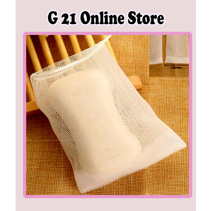 Soap Mesh Foaming Net Bubble Mesh Bag (1pc) | Shopee Philippines