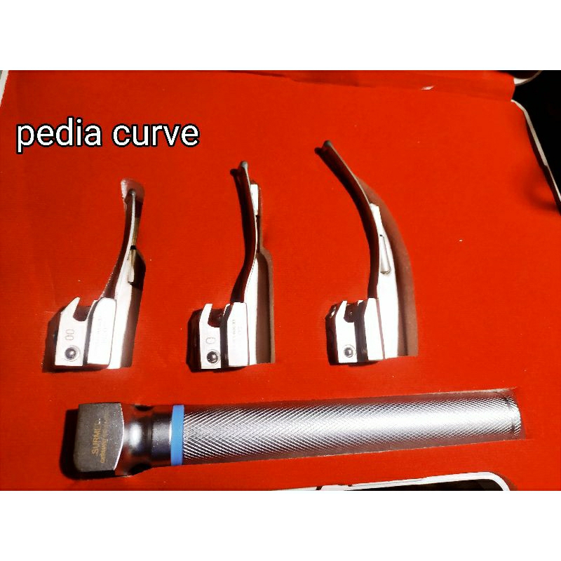 ENT Diagnostic set Laryngoscope set adult and Pedia germany stainless ...