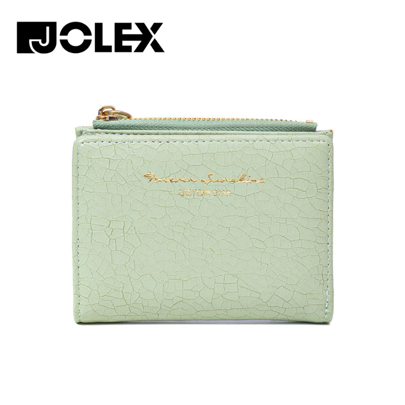 JOLEX Korean Style Women's Wallet Avocado Green Popular Ins Bifold ...