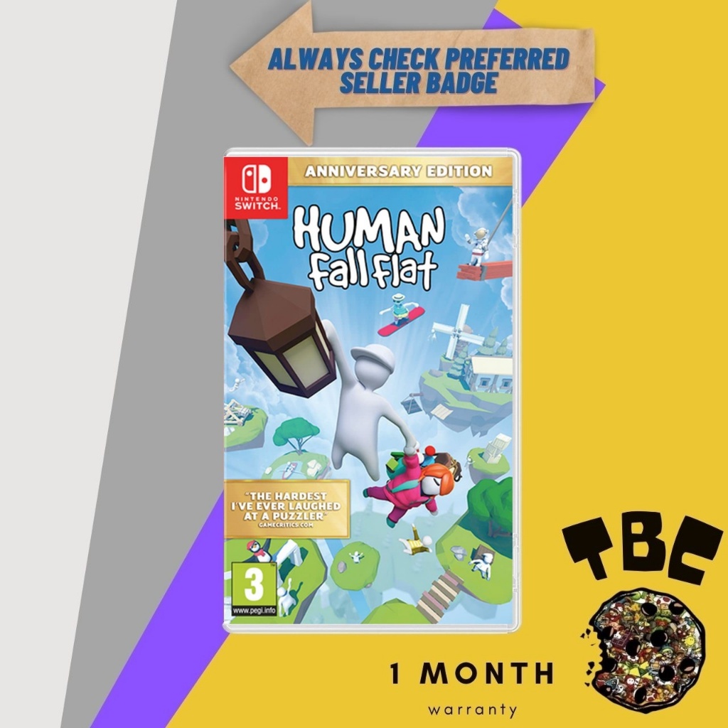 Switch Human: Fall Flat - Anniversary Edition - Nintendo Switch [US ...