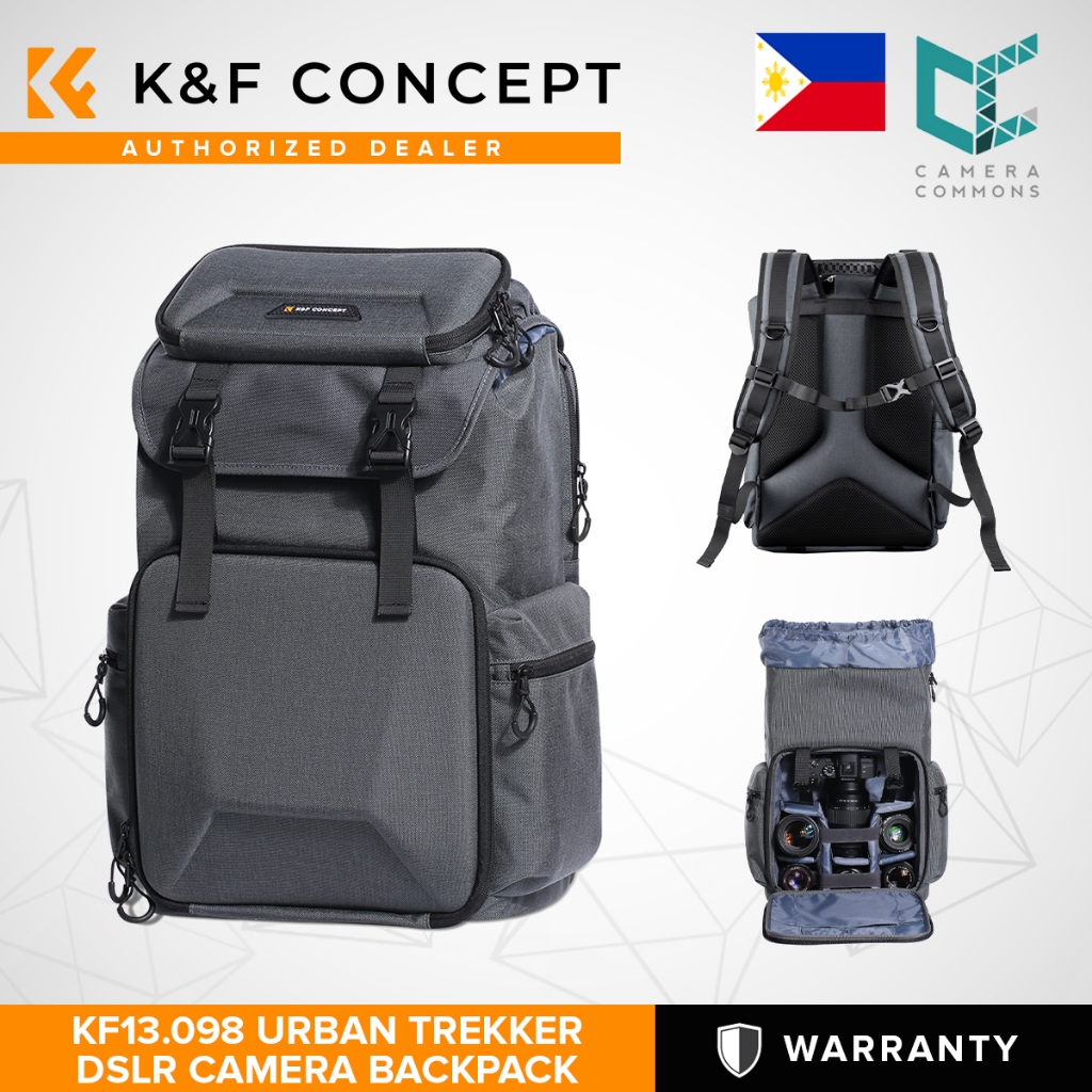 K&F CONCEPT Waterproof Camera Backpack Photography Storage Bag with ...