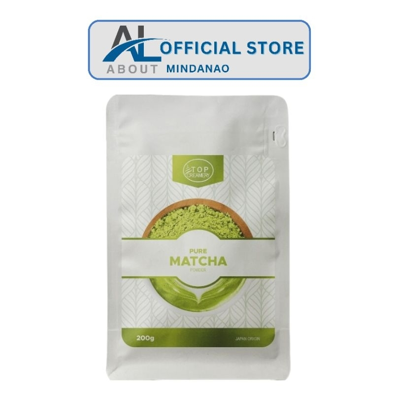 PURE MATCHA POWDER 200g (culinary grade) TOP CREAMERY | Shopee Philippines