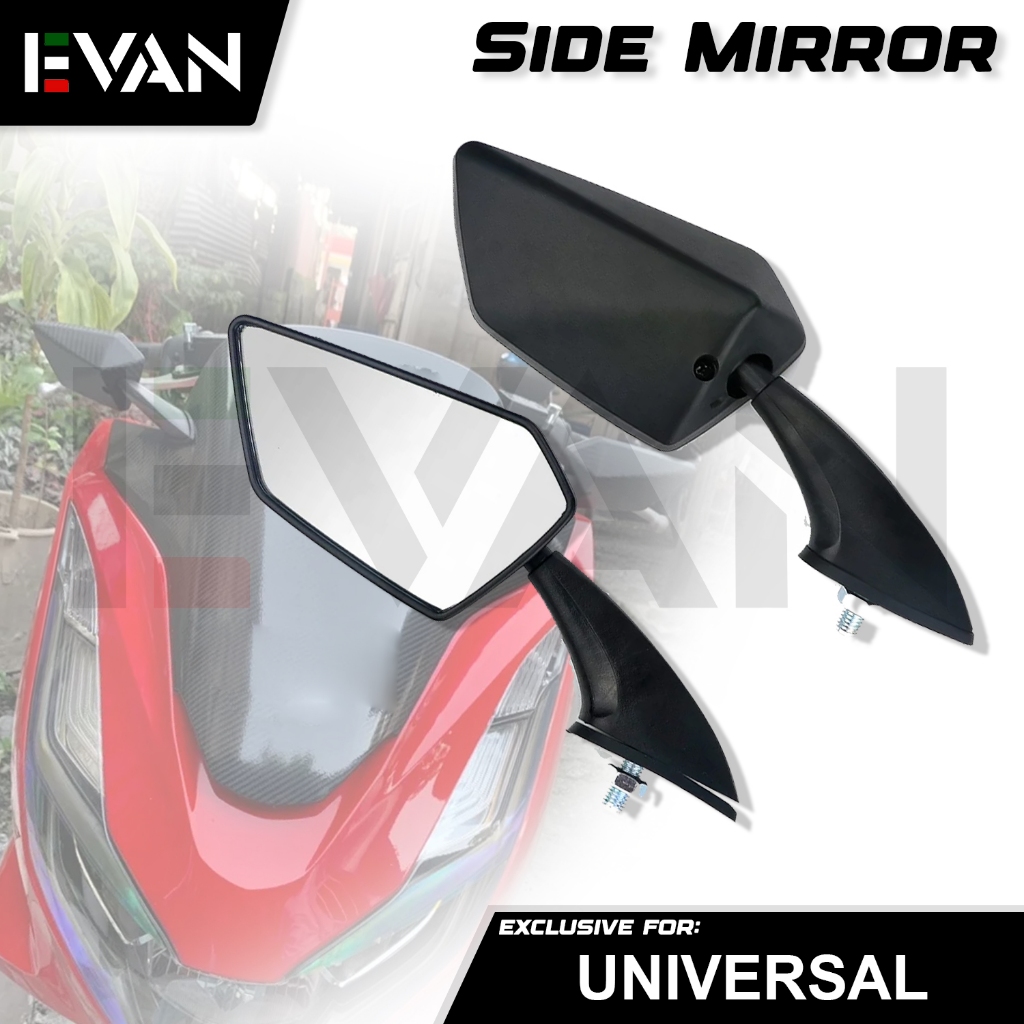 EVAN.PH Ninja Side Mirror Modify HMA 8mm Adjustable Made in Thailand ...