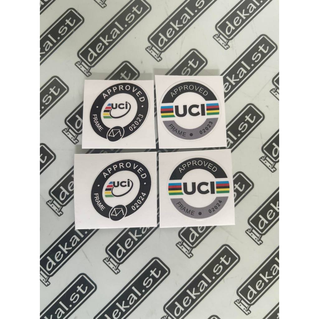 UCI STICKER APPROVED (4pcs) (with gloss/matte laminate) bike | Shopee ...