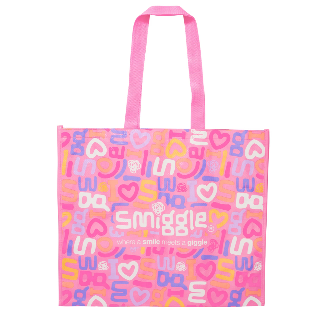 Smiggler Large Reuse Me Bag (Pink) | Shopee Philippines